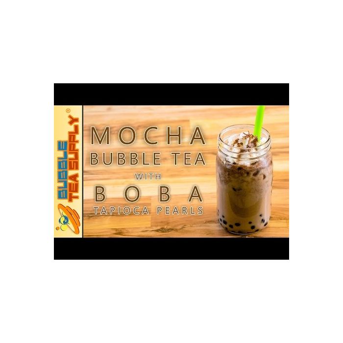 mocha bubble tea